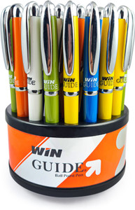 Win Guide 40Pcs(35Blue Ink, 5Black Ink)|Smooth Writing |School,Office ...
