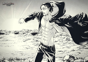 Attack On Titan : Eren Yeager Frictional Character Manga Series Art ...