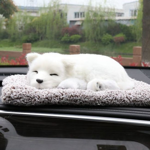 ZeeKart Car Dashboard Soft Toy Sleeping Dog - 20 cm - Car Dashboard ...