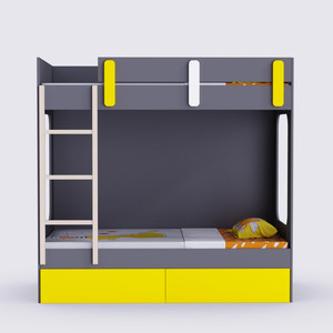 topolino TP-BB-DGY Engineered Wood Bunk Bed Price in India - Buy ...