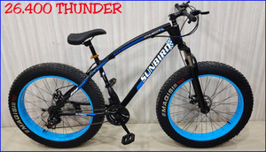 SUNBIRD THUNDER BY NEELAM CYCLES |FAT BIKE|21 GEAR|DUAL DISC BRAKES ...