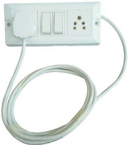 chromim Modular Extension Board (2+2) 15 A Five Pin Socket Price in ...