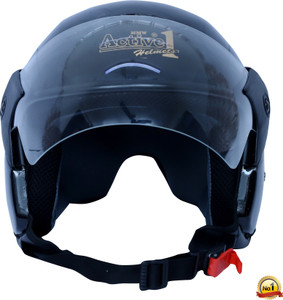 Active CHHOTI CUT HELMET SUPER AERONAUTICS Motorbike Helmet - Buy ...