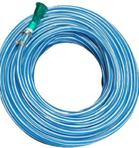 Tekno ZEBRA BLUE 1/2 INCH PVC GARDEN PIPE 10 METER WITH HOSE CLAMP Hose ...