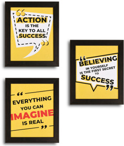 Motivational Wall Frames for Office, Study Room, Living Room, Bedroom ...