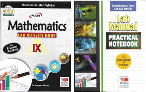 Mathematics (Lab Activity Book + Lab Manual Practical Notebook) Class-9 ...