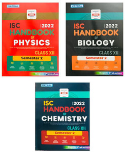 Vatsal Isc Handbook Of Class 12 Combo Of 3 Books (Physics, Chemistry ...