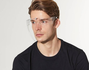 FRIGUS PREFC46 Face Shield for Men & Women, Face Shield Mask Glass ...