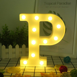 Party Propz P Letter Light, Alphabet LED Light / Marquee Letter Light ...