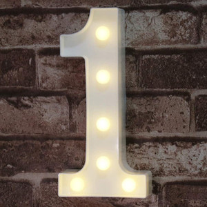 Party Propz Marquee Letter Light / Marquee Light - LED Marquee Number ...