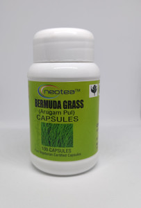neotea Bermuda Grass, Arugam Pul Capsules Garikehullu Doob, 500Mg - 100 ...