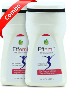 Effemi Feminine Hygiene Intimate Wash for Women (2), With Odour ...