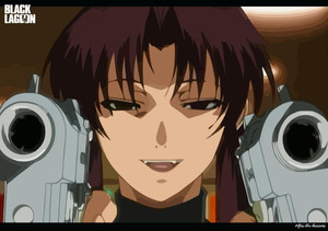 Black Logoon Revy Anime Illustrated Poster 10 (18inchx12inch ...