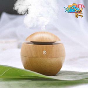 skyunion Portable Mini Wood Finish Aroma Atomization Humidifier ...