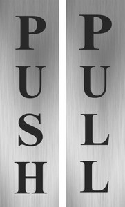 SEF Graphix Push Pull Emergency Sign Price in India - Buy SEF Graphix ...