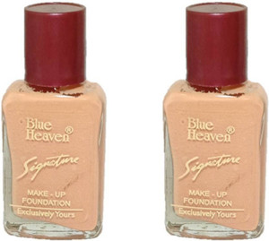 BLUE HEAVEN FOUNDATION COMBO Foundation (NATURAL, 60 ml) Foundation ...