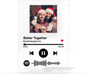 4Matic Spotify Acrylic Photo Frame |Personalized Printed Frame with ...