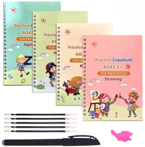 Flipkart.com | Mynxe Drawing books magic pen magic copy book for kids ...