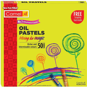 Flipkart.com | Camlin Oil Pastel (50 Shades) Pack of 1 - mom colour