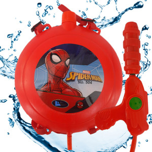 Ascension Big Marvels Spiderman Tank Pichkari Plastic Toy Gun Holi ...