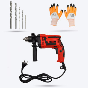 Hillgrove HGCM63M2 1000W Drill Machine with Gloves and 5Pcs HSS Drill ...