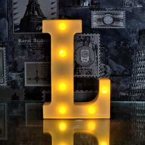 Home Delight Alphabet Shaped Led Light -L Night Lamp Price in India ...