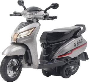 Becha Kya Mini Scooty Toy with Openable Seat & Pull Back Action for ...