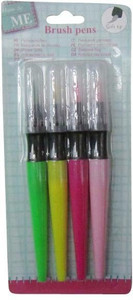 Flipkart.com | BM RETAIL Paint Brush Pens - 4 Piece Set[ Multie colour ...