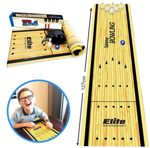 TRIFECTA Mini Bowling Board Game |Compact Bowling Game for Kids|Indoor ...
