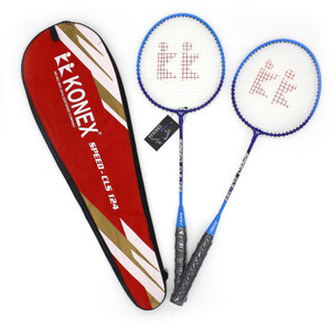 Konex Speed CLS 124 Aluminium Badminton Racket with Free Cover Set of 2 ...