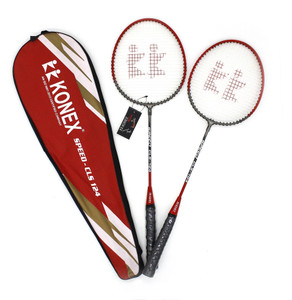 Konex Speed CLS 124 Aluminium Badminton Racket with Free Cover Set of 2 ...