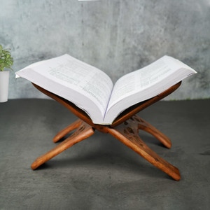 ADA Handicraft Premium Pakka Sheesham Wooden Polished Folding Holy Book ...