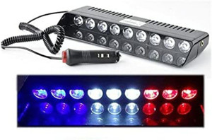 Schsteindar Smart Car Police Emergency Light 9 LED (Red, Blue, White ...