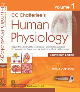 CC Chatterjee’s Human Physiology 14th Edition Volume 1 2022: Buy CC ...