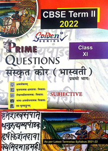 Golden Series Class 11CBSE Prime Questions Sanskrit Core (Bhaswati ...
