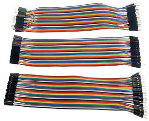 VGS MARKETINGS Jumper Wire Set - M2M, M2F, F2F (40 pcs each ...