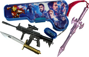 Flipkart.com | RD Zoom Enterprises Combo Of Gun Shape Pencil Box with ...