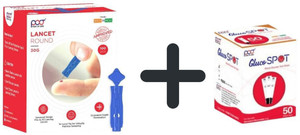 POCT Strips 50 + 100 Round Lancets 50 Glucometer Strips Price in India ...