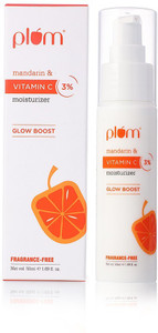 Plum 3% Vitamin C Moisturizer with Mandarin | Improves Uneven Skin Tone ...