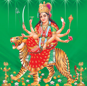 Lord Durga Maa Poster Photographic Paper - Religious posters in India ...