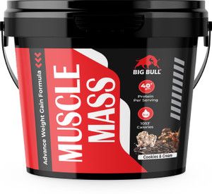 Big Bull Mass Gainer Powder with Creatine + Taurine Stack | 1053 ...