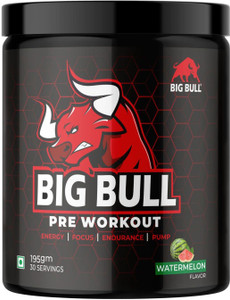 Big Bull Pre-Workout Supplement Drink | Lean Muscles Strength Building ...