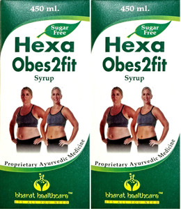Hexa OBES2FIT AYURVEDIC SYRUP FOR WEIGHT LOSS AND FAT CUTTER MEDICINE ...