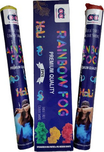 Crafty villa Premium Quality LARGE 2 MULTI COLOR SMOKE FOG Holi Color ...