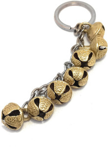 Key Era 7 Pcs Indian Brass Bell Ghunghroo Key Chain Price in India ...
