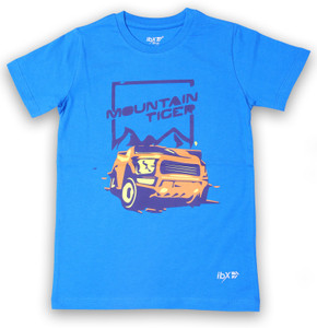 Flipkart.com | IBX Boys Printed Pure Cotton Regular T Shirt - Round Neck