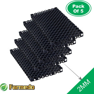 FARMEDO Drain Cell Mat for Terrace garden 20" X 10" Inches (Thickness ...