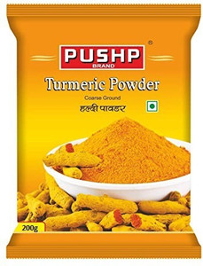 Pushp Turmeric Powder | Haldi Powder | 200gm | Indori Masale | 100% ...