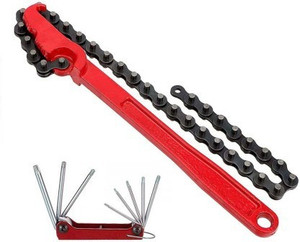 Shafiq international 2 Items : Chain Wrench Folding Trox Allen Key ...