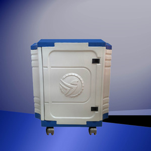 POWEREST Plastic Inverter Trolley With Door & Wheels Trolley for ...